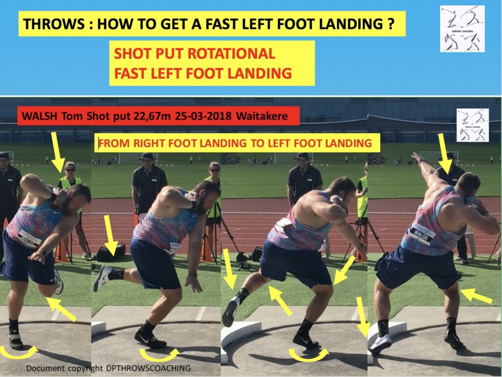 Coach 16 Technique : How to get a fast left foot landing - DL Poppe