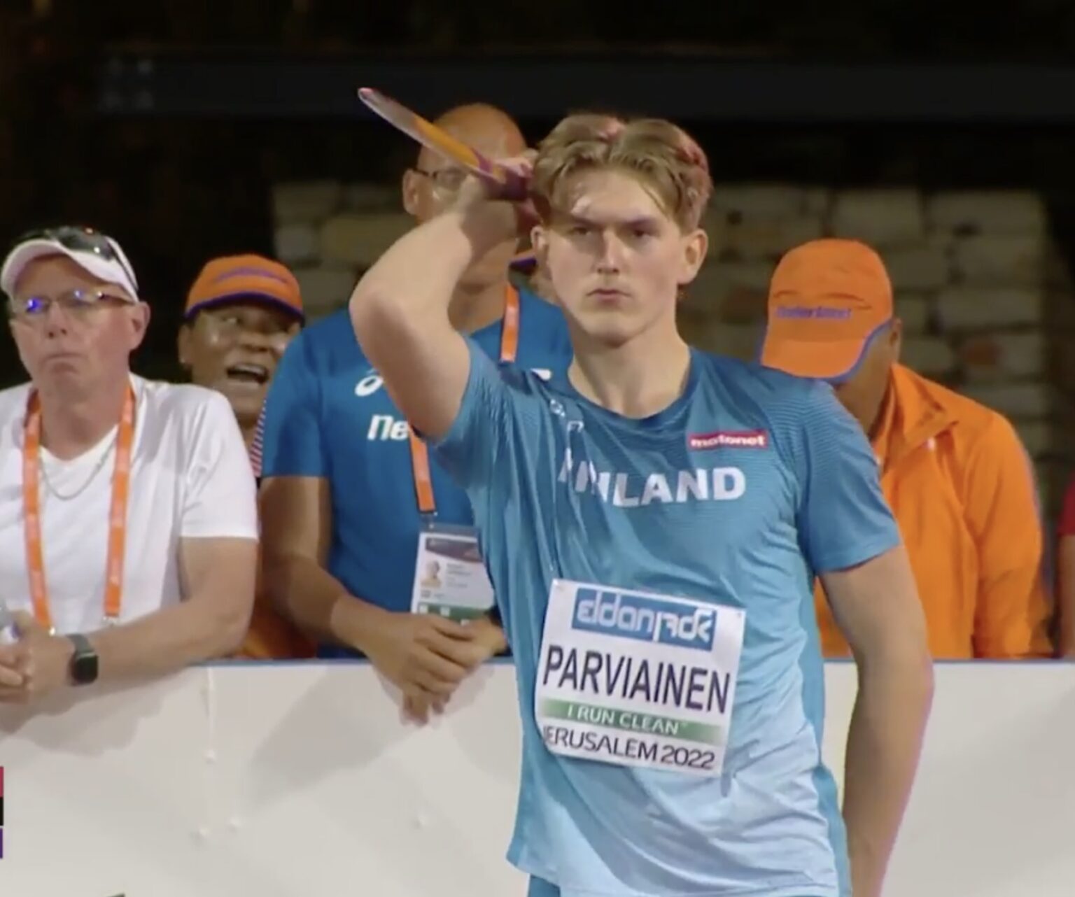 Jav 38 Topi PARVIAINEN 84.52m European U18 record - DL Poppe