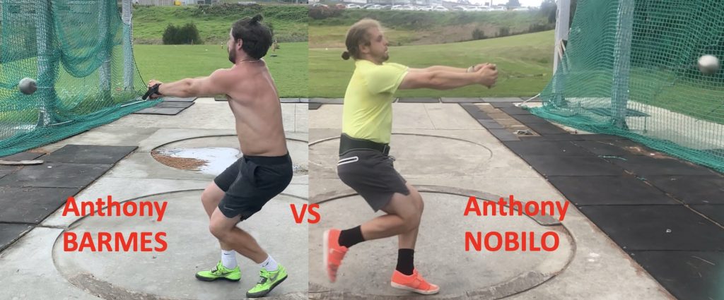 Ham 36 Anthony vs Anthony 4, the NZL hammer war keep going on ! Nobilo ...