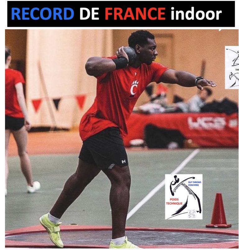 Pds 57 Fred MOUDANI LIKIBI 20.51m RECORD de FRANCE en salle - DL Poppe