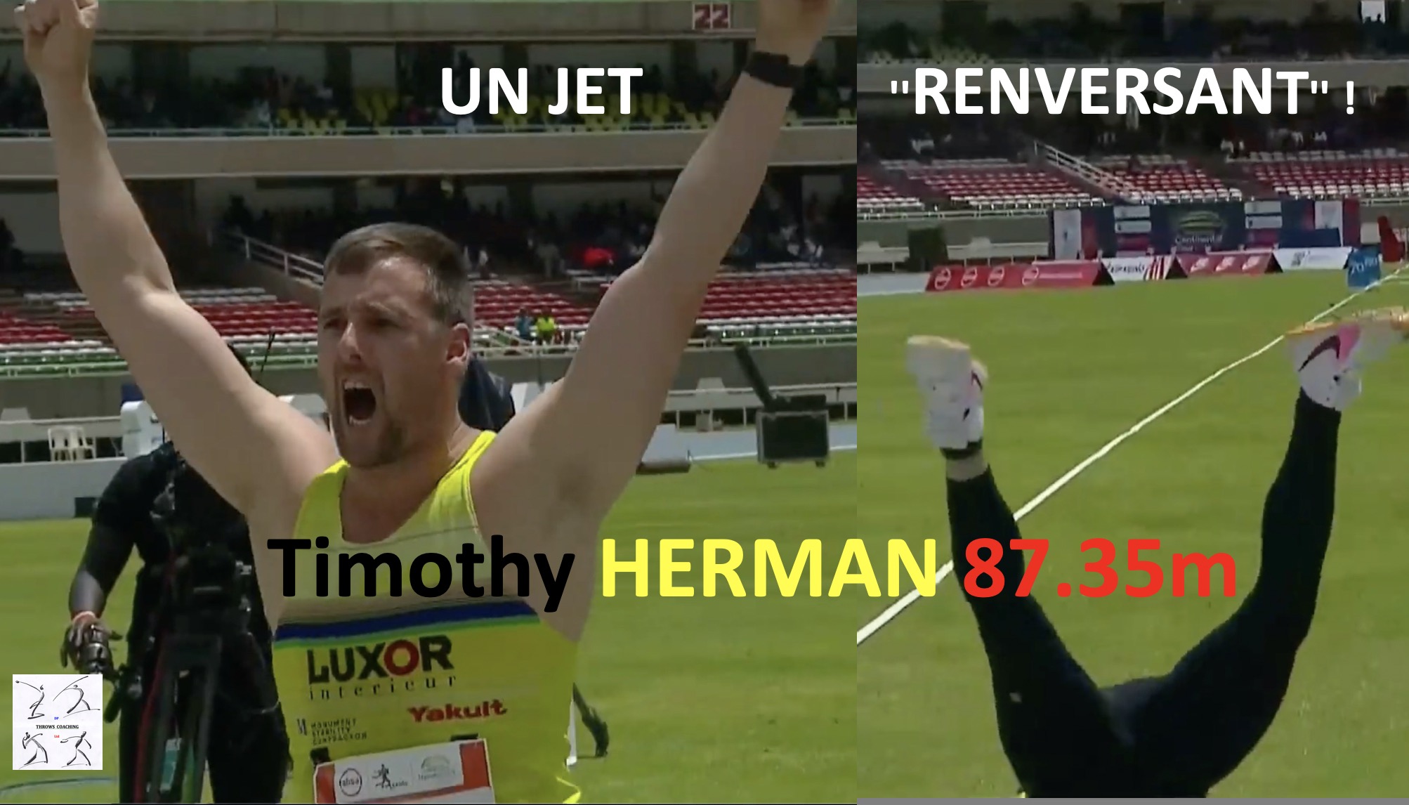 Jvt 62 Timothy HERMAN (Belg) 87.35m Un jet ''RENVERSANT'' ! - DL Poppe