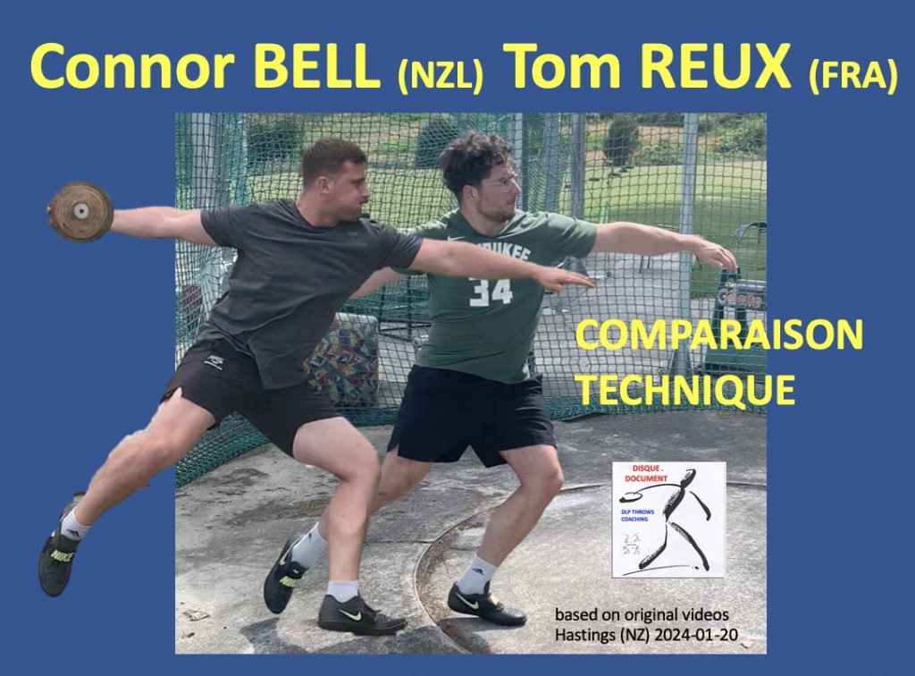 Dsq 57 Tom REUX NZL experience I : Comparaison Tom REUX - Connor BELL ...
