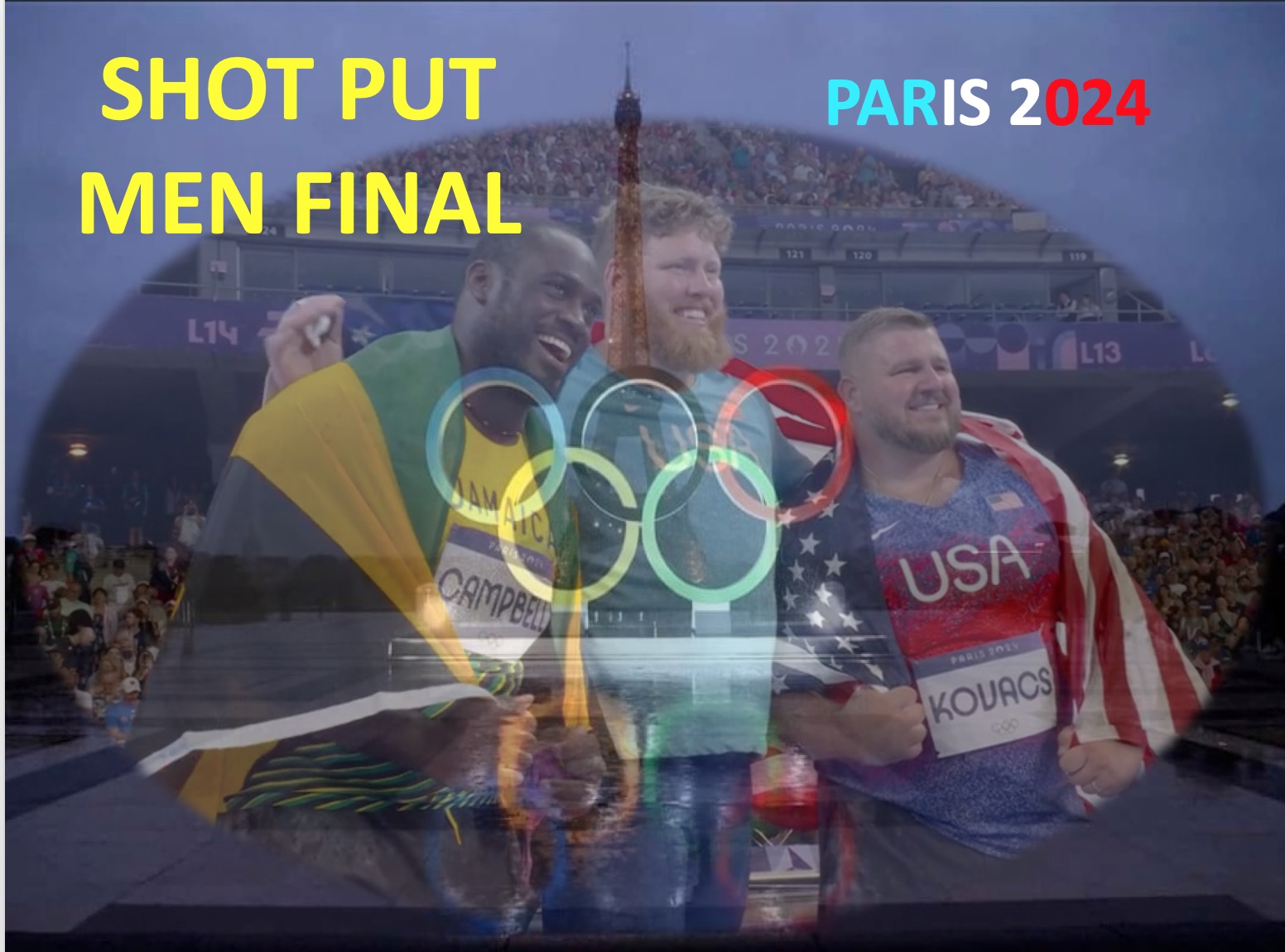 Sht 72 PARIS 2024 SHOT PUT Men - DL Poppe