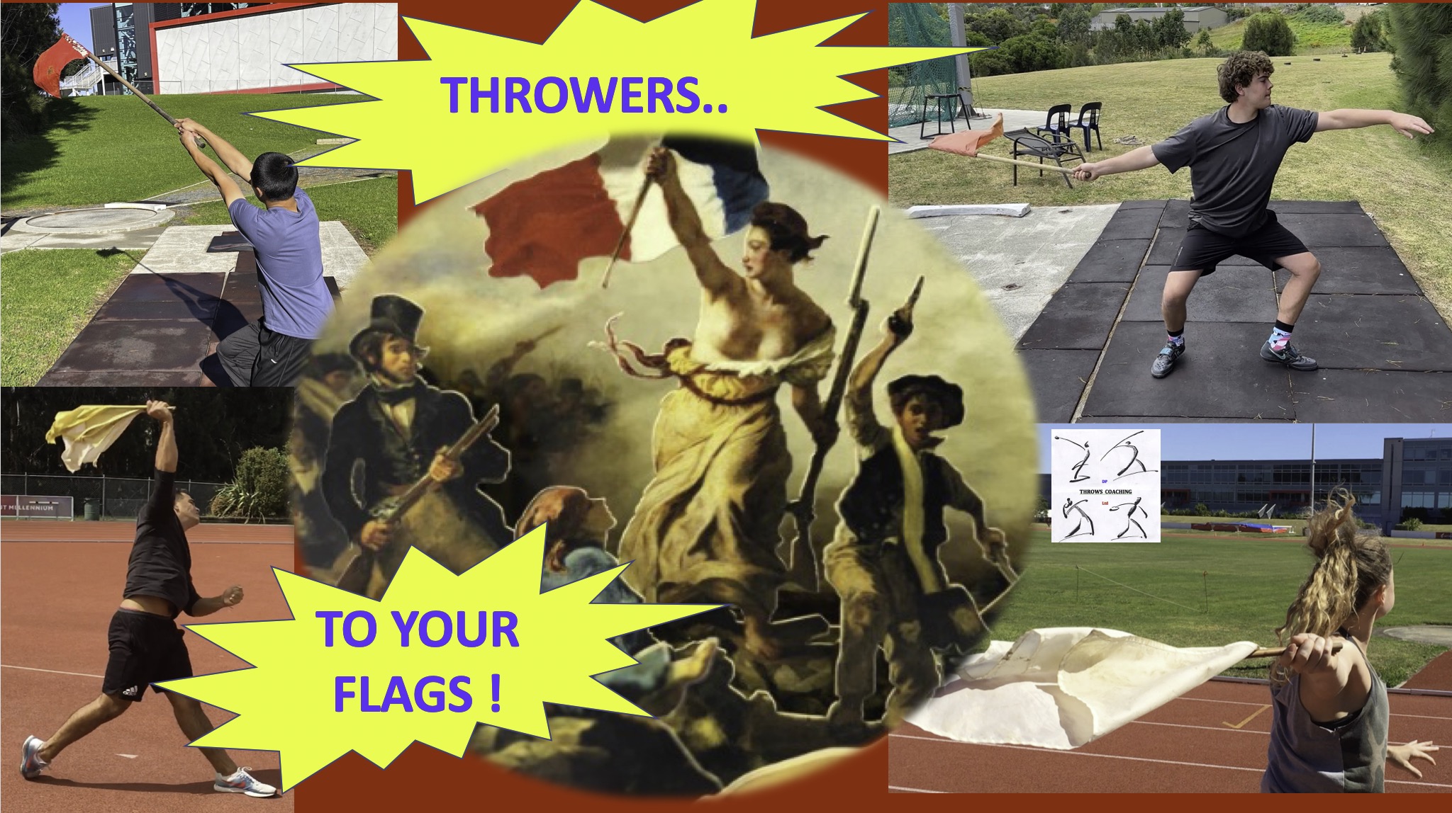 Coach 30 THROWERS ...TO YOUR FLAGS !!! - DL Poppe